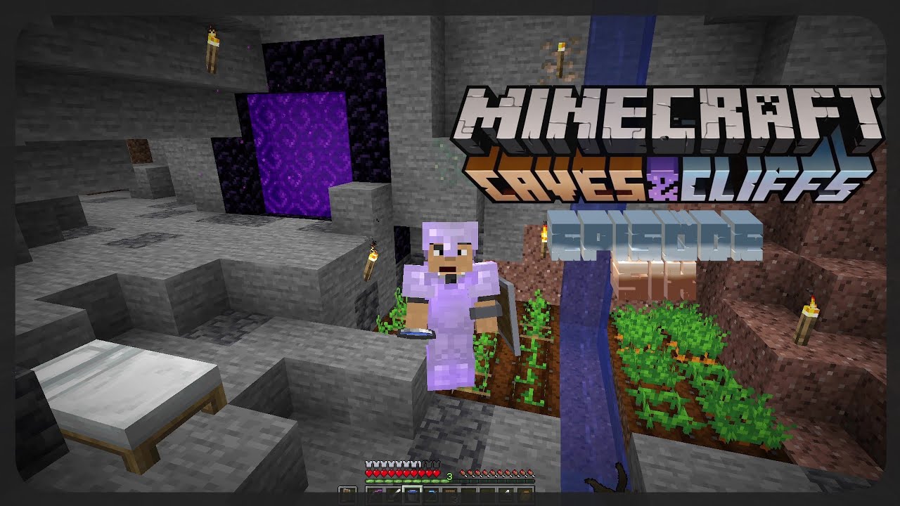 Enchanting Table - Minecraft 1.18 Caves and Cliffs - Episode 06 - YouTube