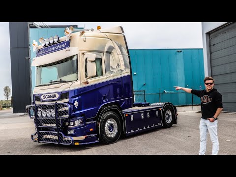 I SHOW YOU THE NEW LANSDAAL SCANIA R530 NextGeneration V8 WITH ARABIC THEME [VLOG]