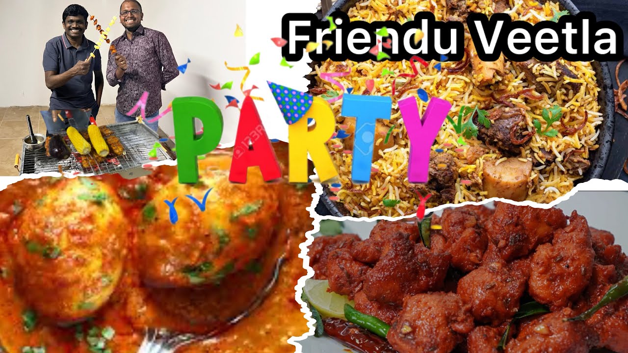 Friendu Veetla Party 🥳QatarTamilfamily Vlog🥰Garden Tour 🪴🪴 - YouTube