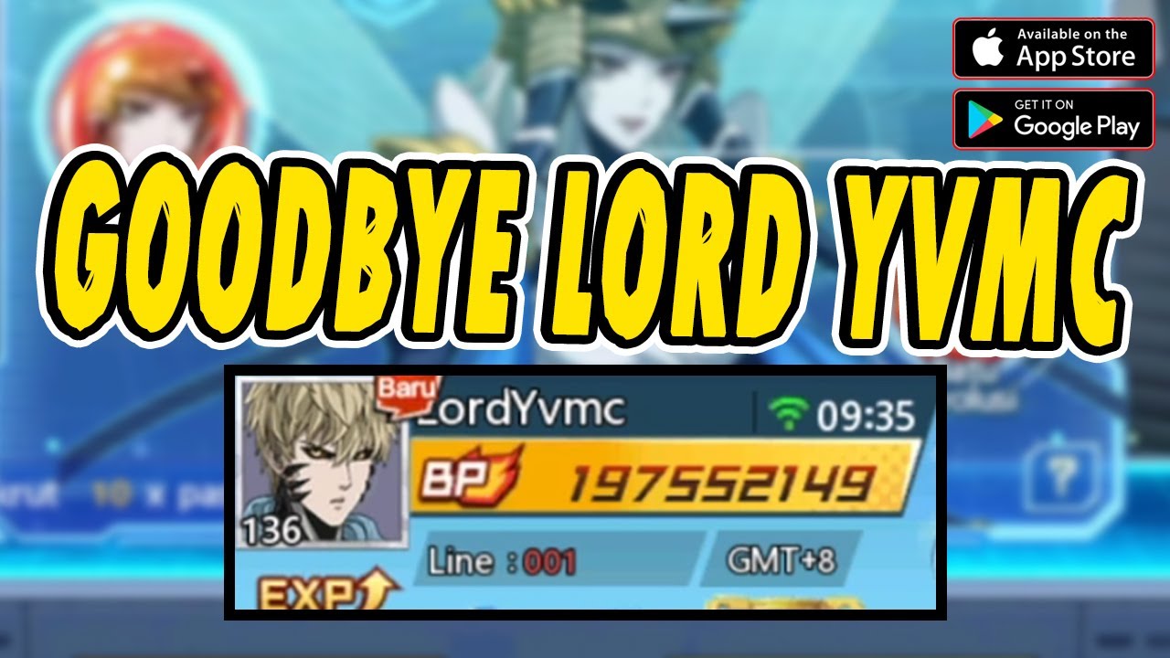 🔥🔥GOODBYE LORDYVMC!!! - ONE PUNCH MAN The Strongest - YouTube
