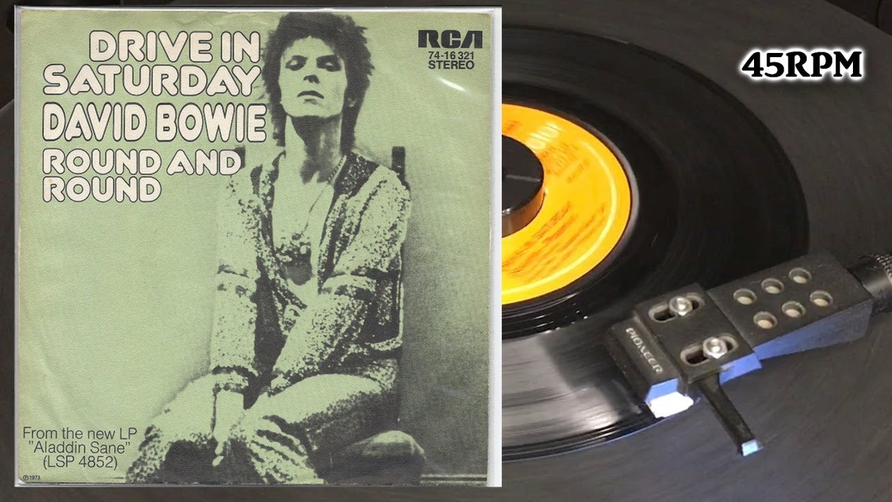 David Bowie - Drive-In Saturday, 1973, RCA Victor - RCA 2352, Vinyl, 7 ...