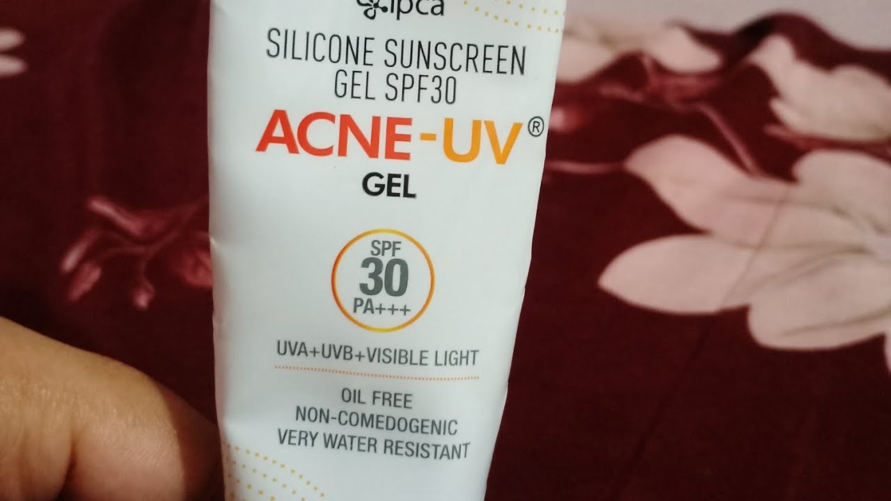 IPCA SILICON sunscreen GEL || SPF 30 || Acne uv gel || best for acne ...