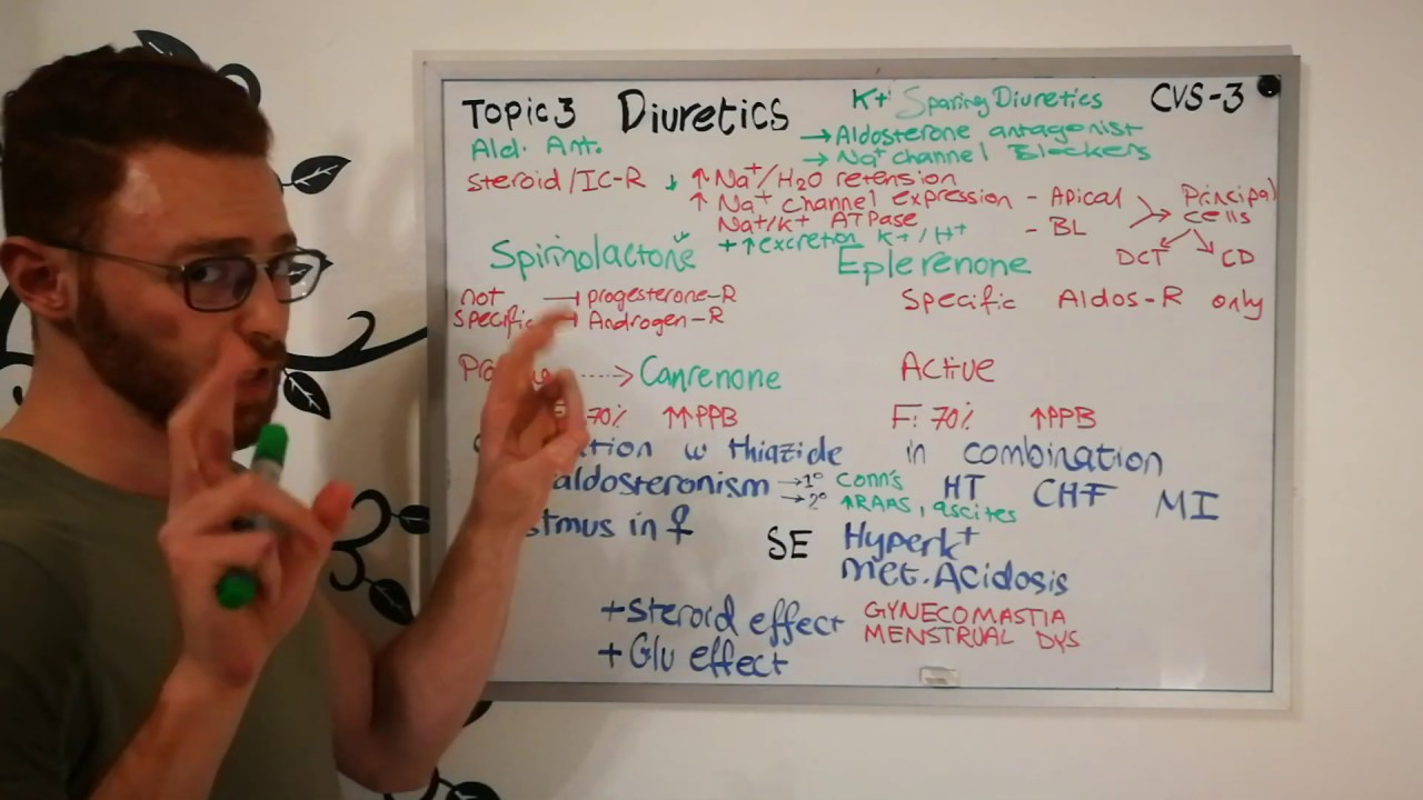 Diuretics CVS Pharmacology -Part 2 - YouTube