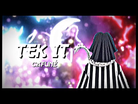 Tek it (my first typography edit) - YouTube