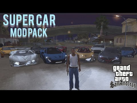 GTA SAN ANDREAS SÜPER ARABA MODU NASIL KURULUR - SUPER CAR MOD PACK ...