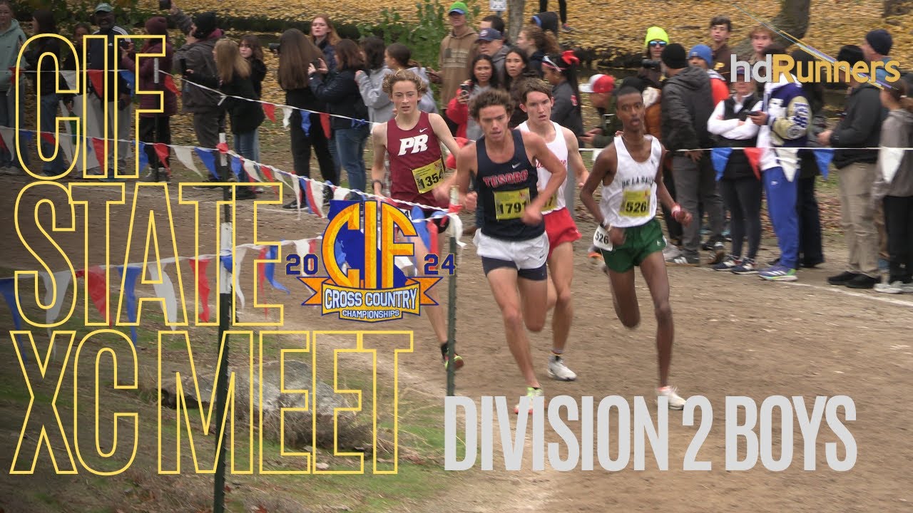 2024 XC - CIF State Cross Country Championships - Boys D2 - YouTube