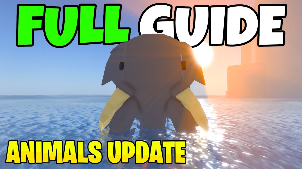 FULL GUIDE TO COMPLETE ANIMALS UPDATE In FISCH! - YouTube