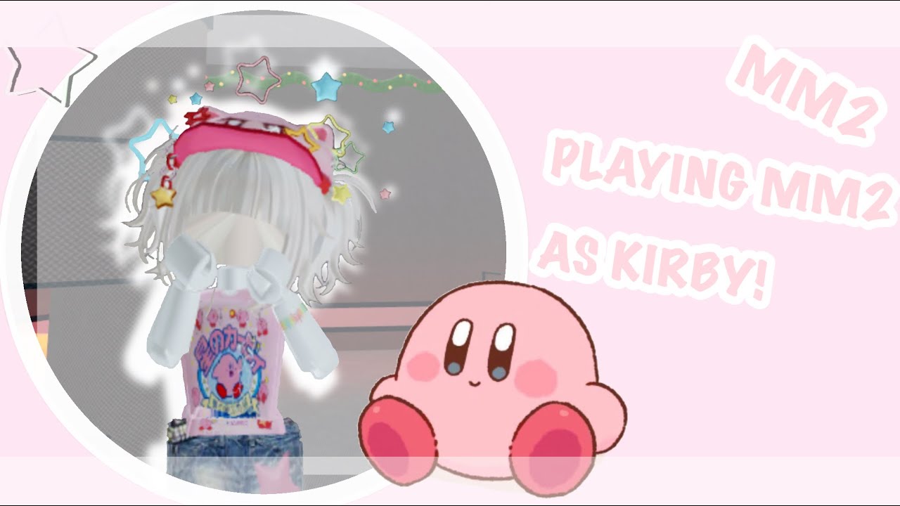 MM2 | PLAYING MM2 AS KIRBY💫🫶💞 | IPAD MONTAGE ‼️ | THUMBNAIL IDEA FROM ...