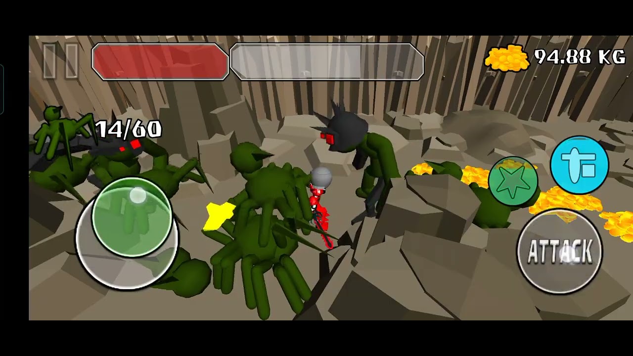Stickman Sword Fighting 3D - Killing Mutant Spider - YouTube