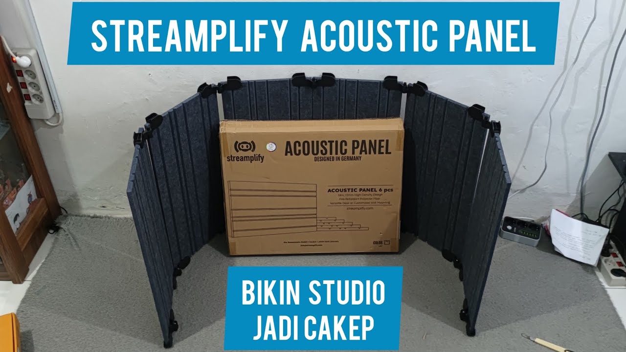 Streamplify Acoustic Panel - Unboxing & Review - YouTube