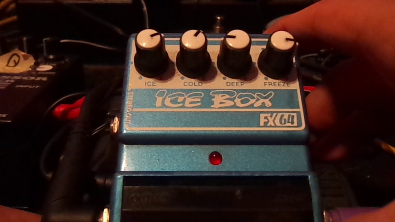 DOD FX64 Ice Box on bass - YouTube