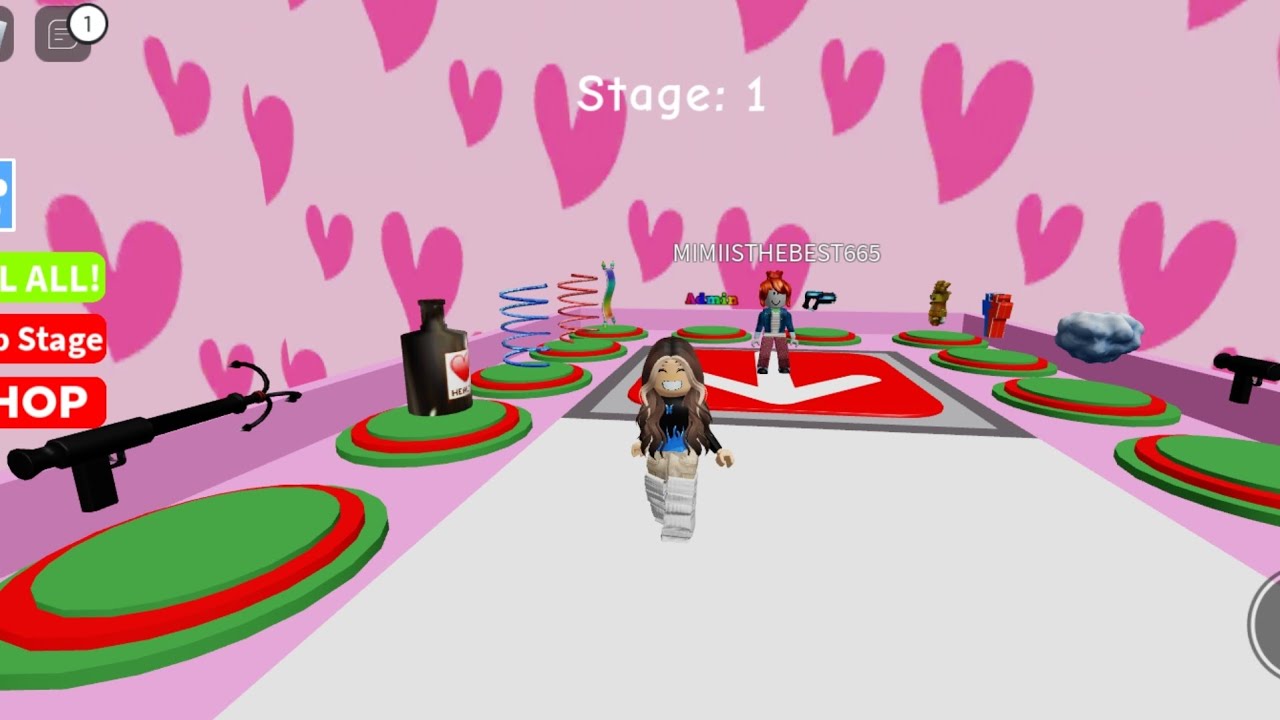 playing a vaintines obby 100 stages 😱(Roblox) - YouTube