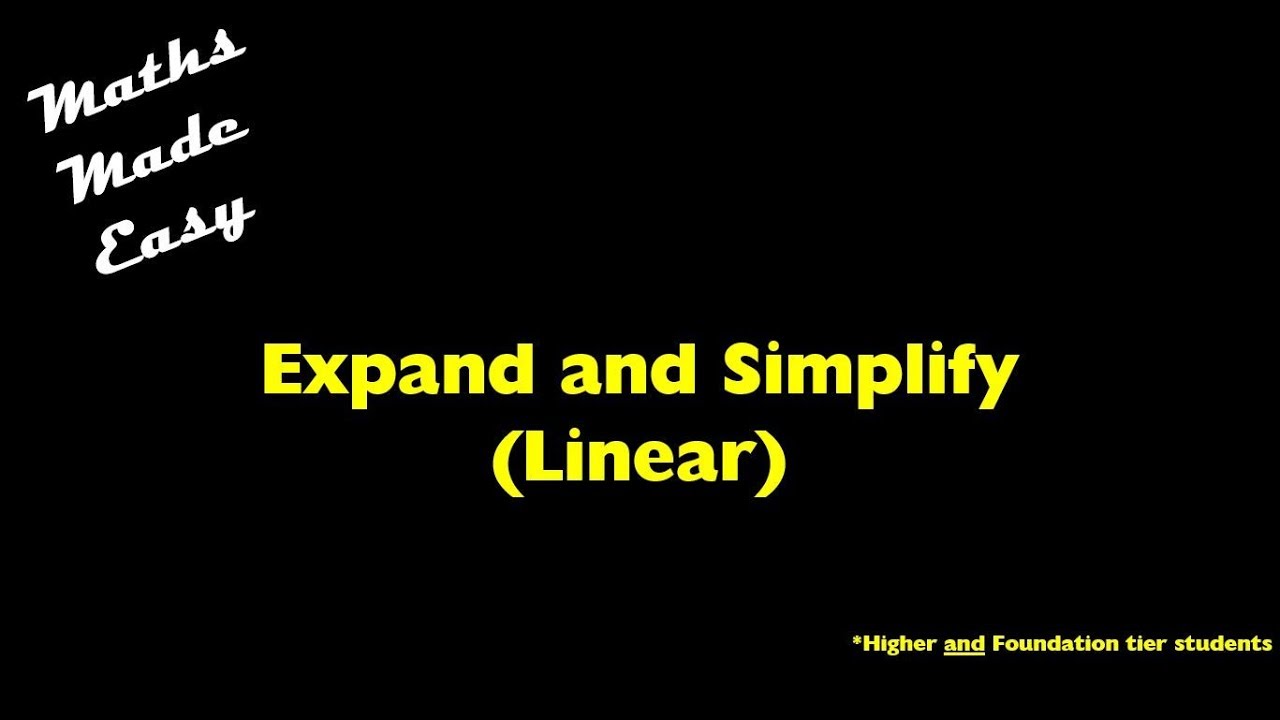 Expand And Simplify YouTube expand-and-simplify-youtube