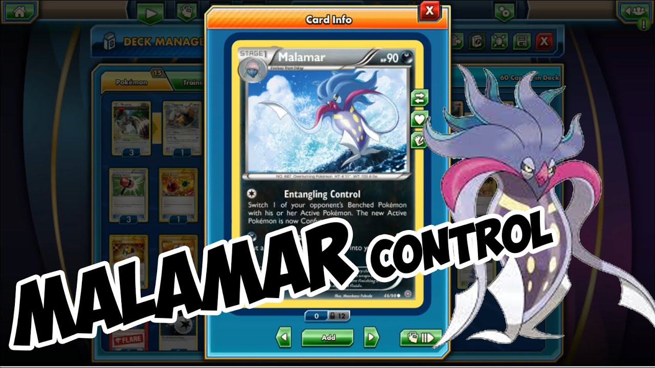 Malamar Control! Pokemon Trading Card Game Online - YouTube