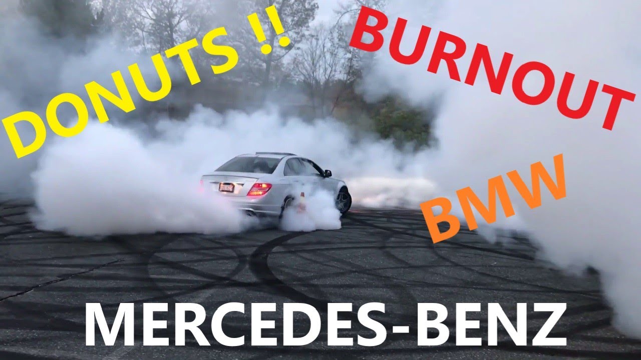 Best of Burnout, Donuts Mercedes - Benz, BMW - YouTube