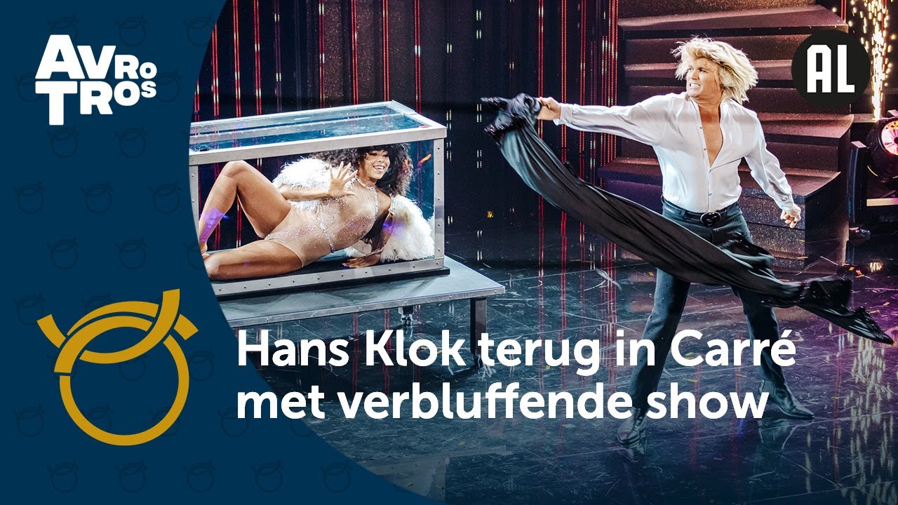 Hans Klok betovert Carré met magische show | Gouden Televezier-Ring ...