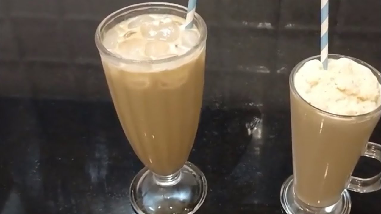 Cold Coffee in hindi | How To Make Ice coffee, and Classic Cold Coffee ...