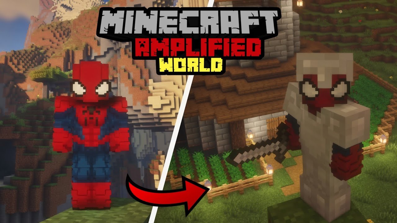 The Ultimate Start in 1.21 Minecraft Amplified World #1 - YouTube