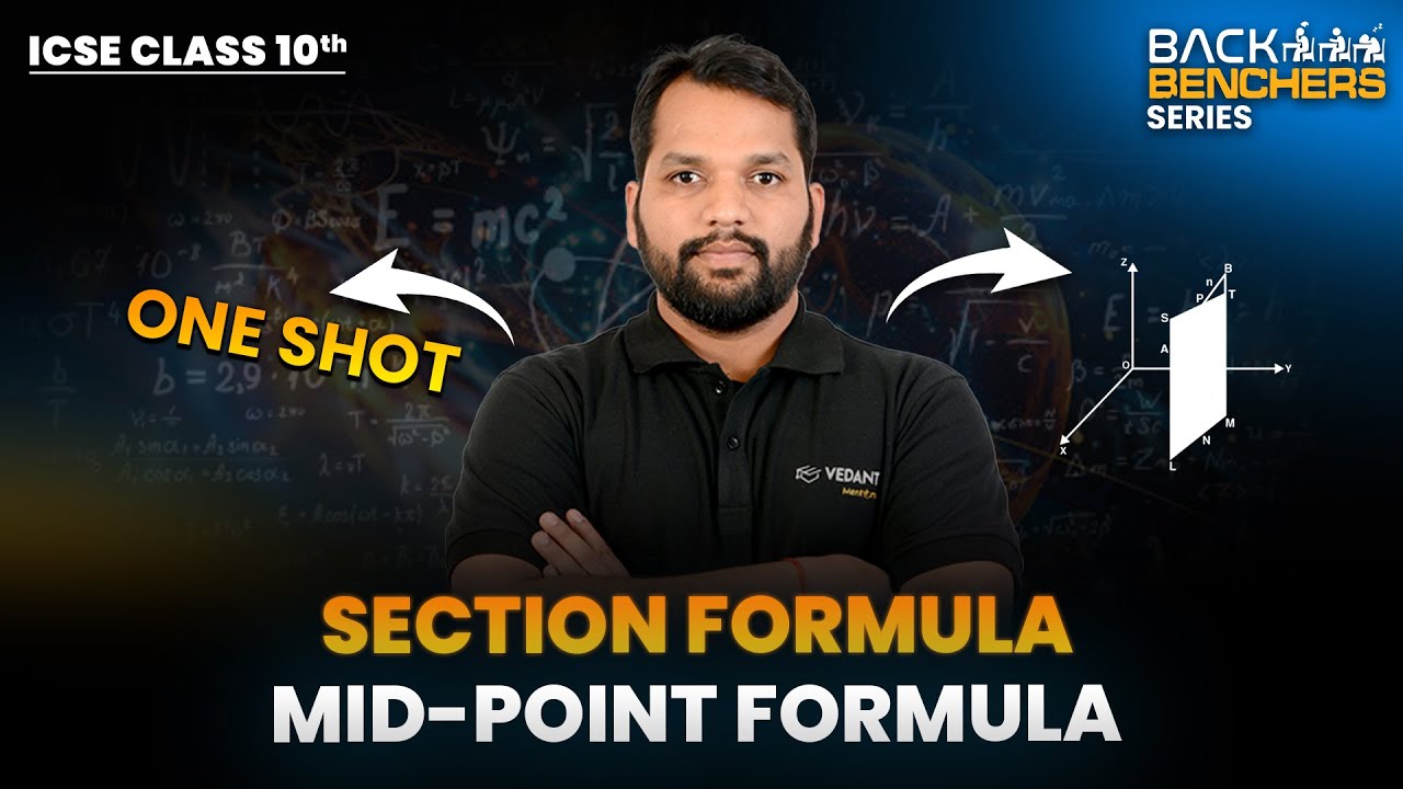 Section Formula | Mid-Point Formula | BackBencher Series | Class 10 ...
