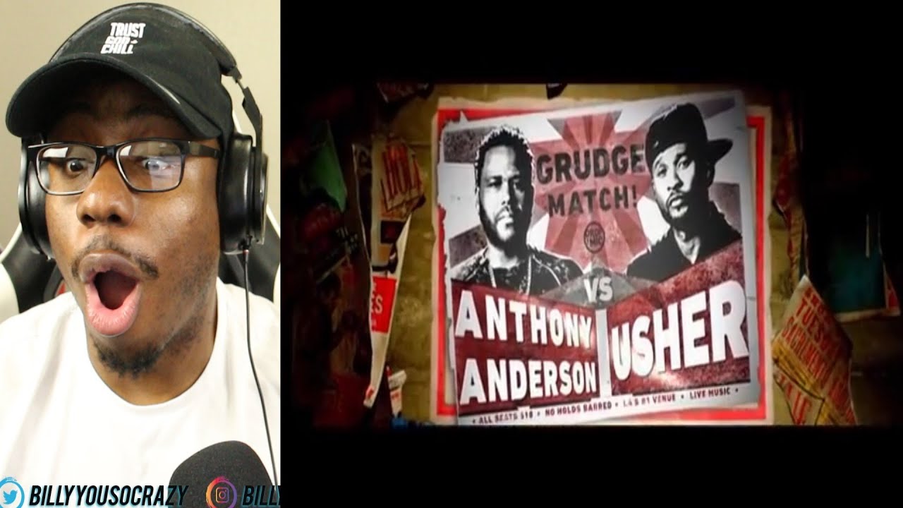 Drop the Mic Anthony Anderson vs Usher REACTION! - YouTube