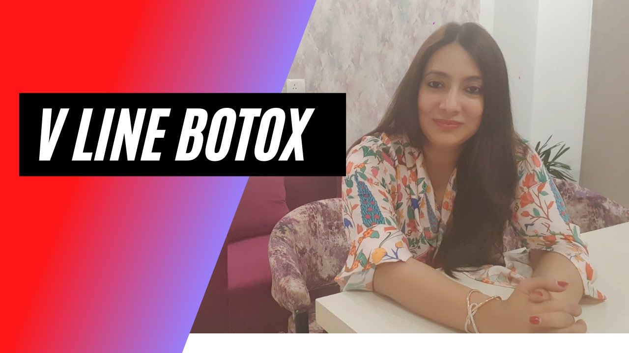 V line botox - YouTube