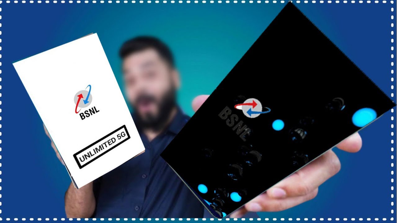 Bsnl Mobile Unlimited 5G Unboxing, details & first imprestion - YouTube