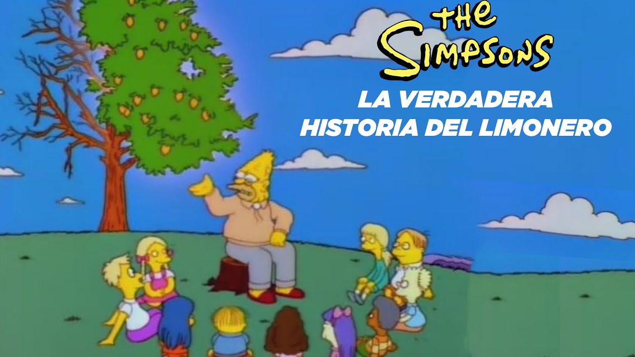 LOS SIMPSON: La verdadera historia del limonero (MAQE 479) - YouTube