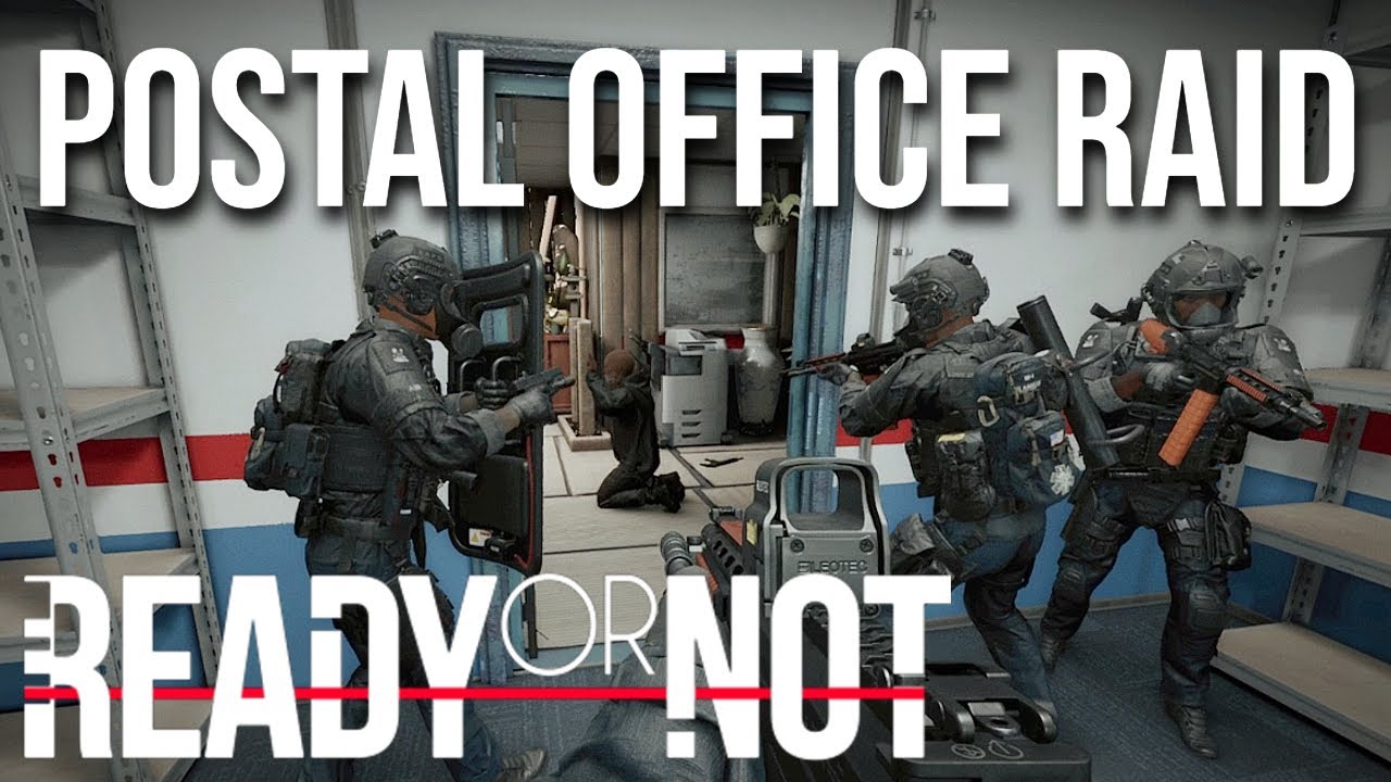 ready or not postal office raid - YouTube