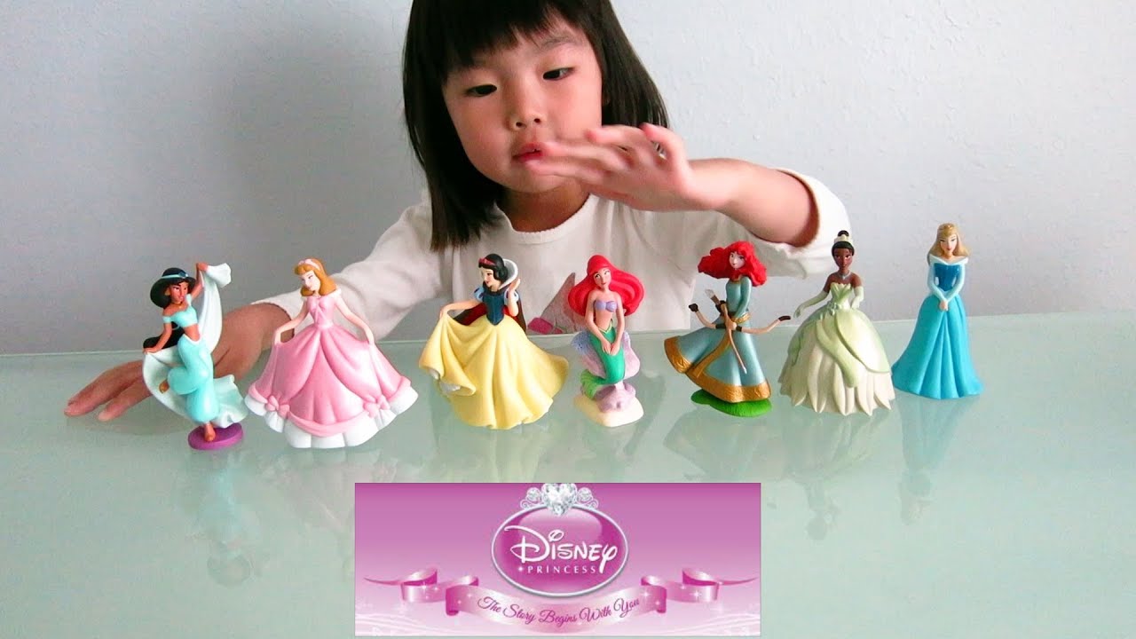Disney Princess Figure Collection Unboxing!! - YouTube