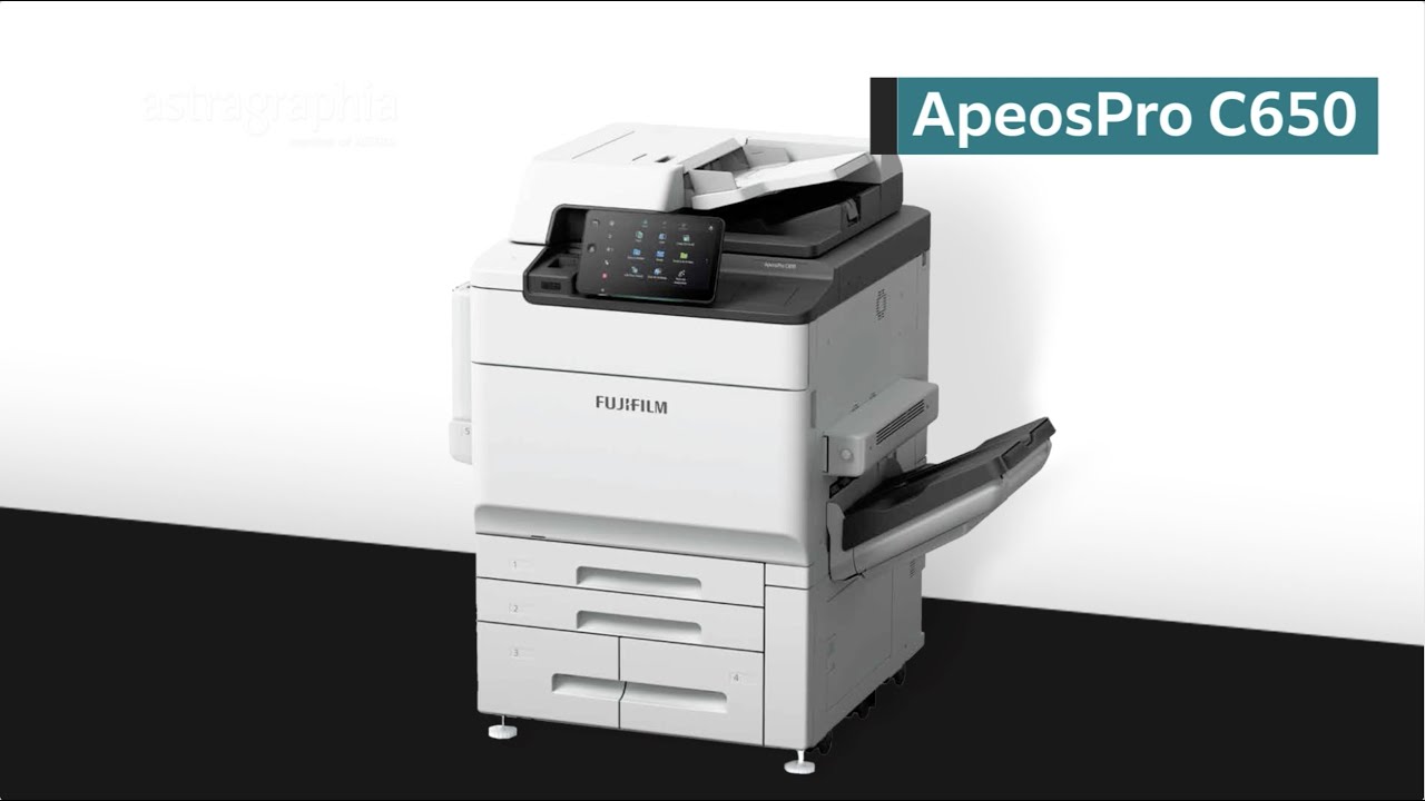 Fujifilm ApeosPro C650 - Product Introduction - YouTube