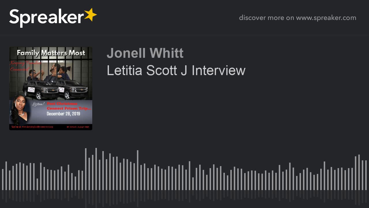 Letitia Scott J Interview - YouTube
