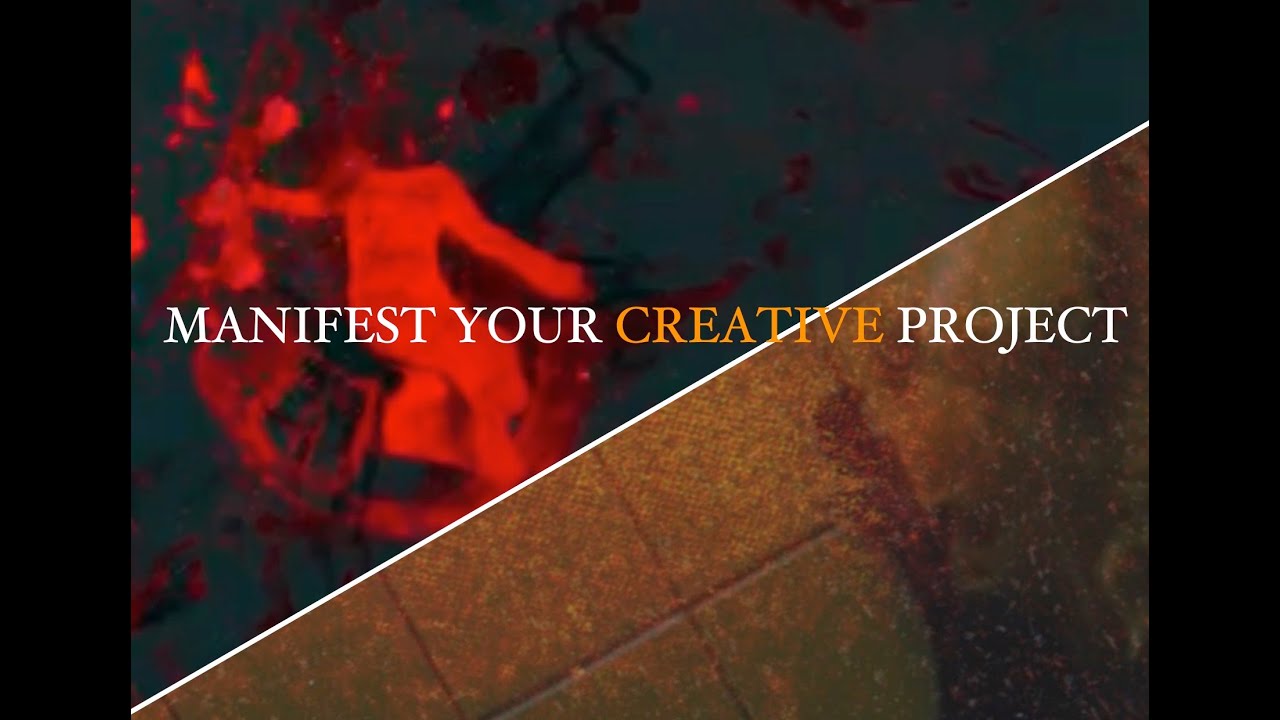 Manifest Your Creative Project | THE MAKING ROOM - YouTube