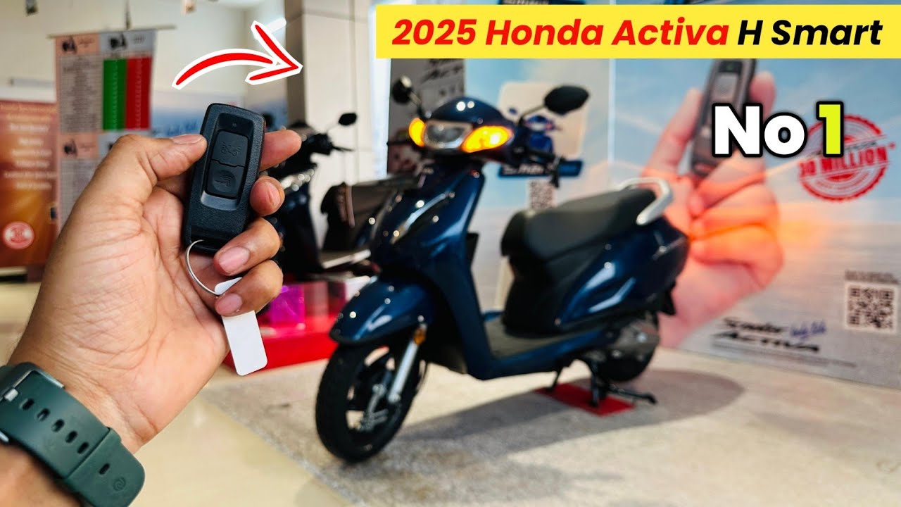 All New Honda Activa H Smart 2025 Model Review💥|On Road Price | Activa ...