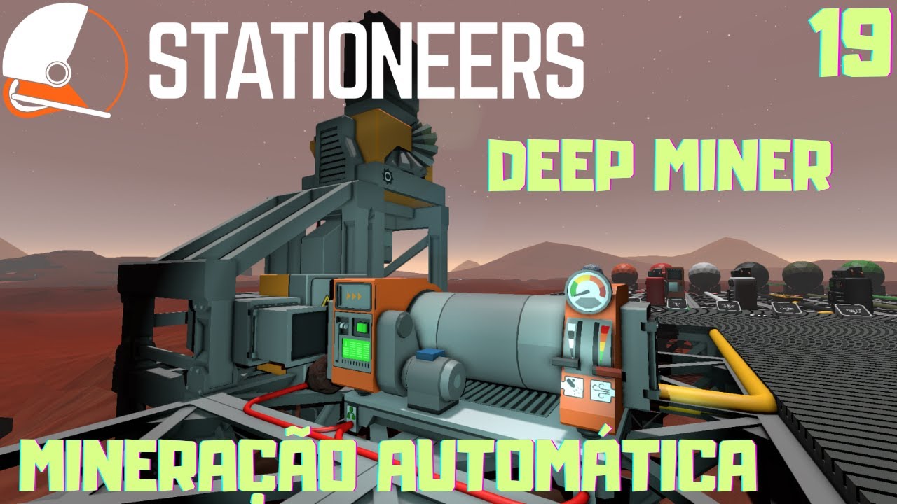 Stationeers PTBR EP19 COMO fazer MINERAÇÃO AUTOMÁTICA - YouTube