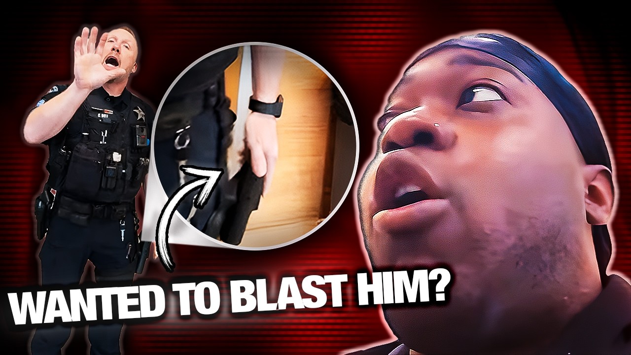 Jideon CRASHES OUT and Doesn't Notice Cop Reaching For Gun - YouTube