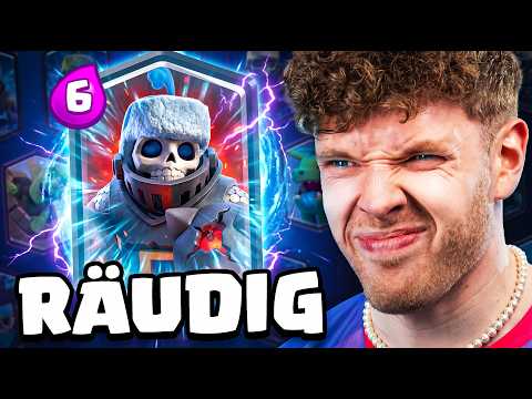 😱🤯MEGARITTER + RIESENSKELETT IN 1 DECK... (es funktioniert!) | Clash Royale Deutsch