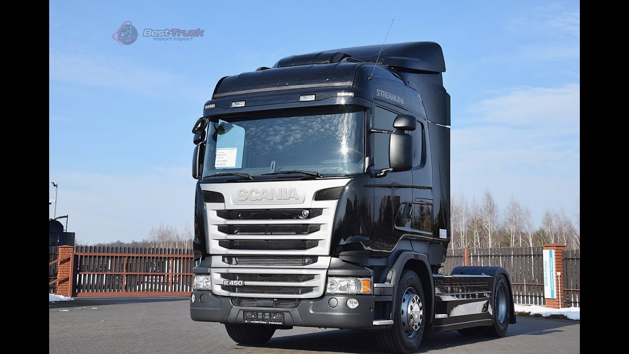 SCANIA R450 Rok 2016 Vin 863 Km 553 tys - YouTube