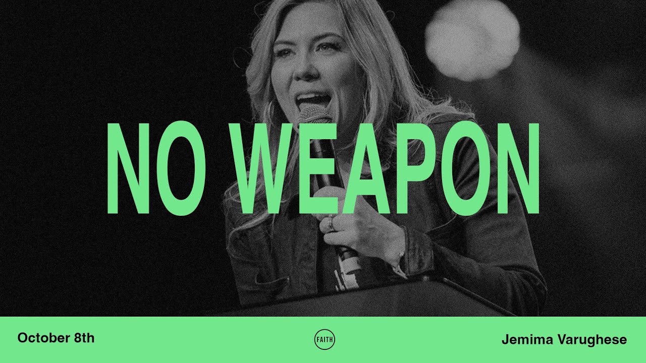 No Weapon | Ps Jemima Varughese - YouTube