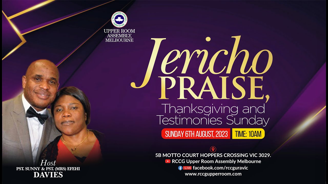 Sunday Service-Jericho Praise - 6/08/2023 - YouTube