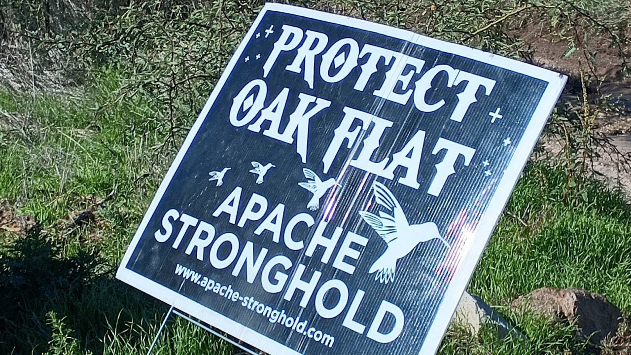 What is Happening at Oak Flat, Apache Stronghold Arizona Protection ...