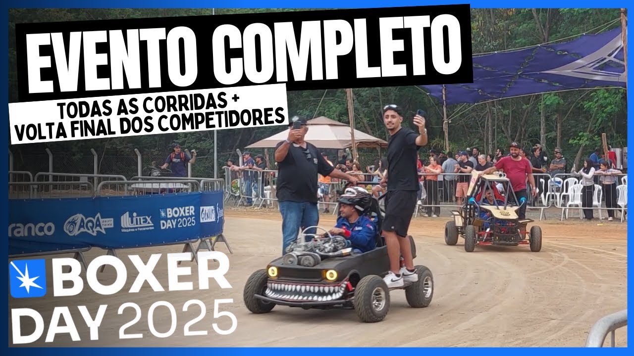 BOXER DAY 2025 | CORRIDA COMPLETA + VOLTA DE ENCERRAMENTO DOS ...
