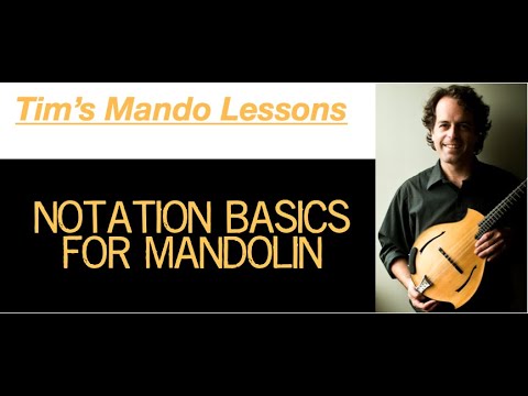 Notation Basics for Mandolin - YouTube