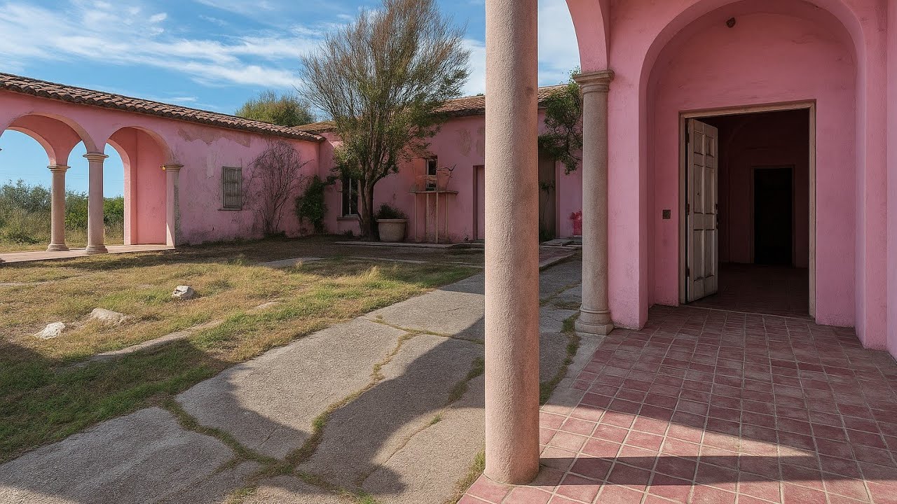Exploring Pink Abandoned $3,000,000 Mansion - YouTube