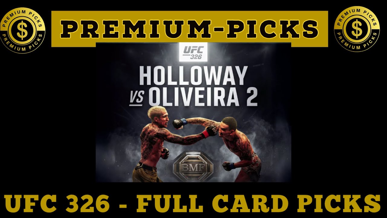 UFC 326 - Full card picks - YouTube