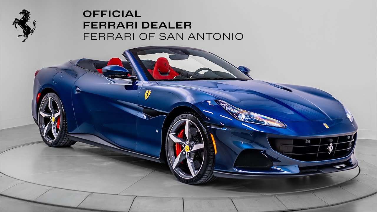 2023 Ferrari Portofino M - Blue Swaters - YouTube