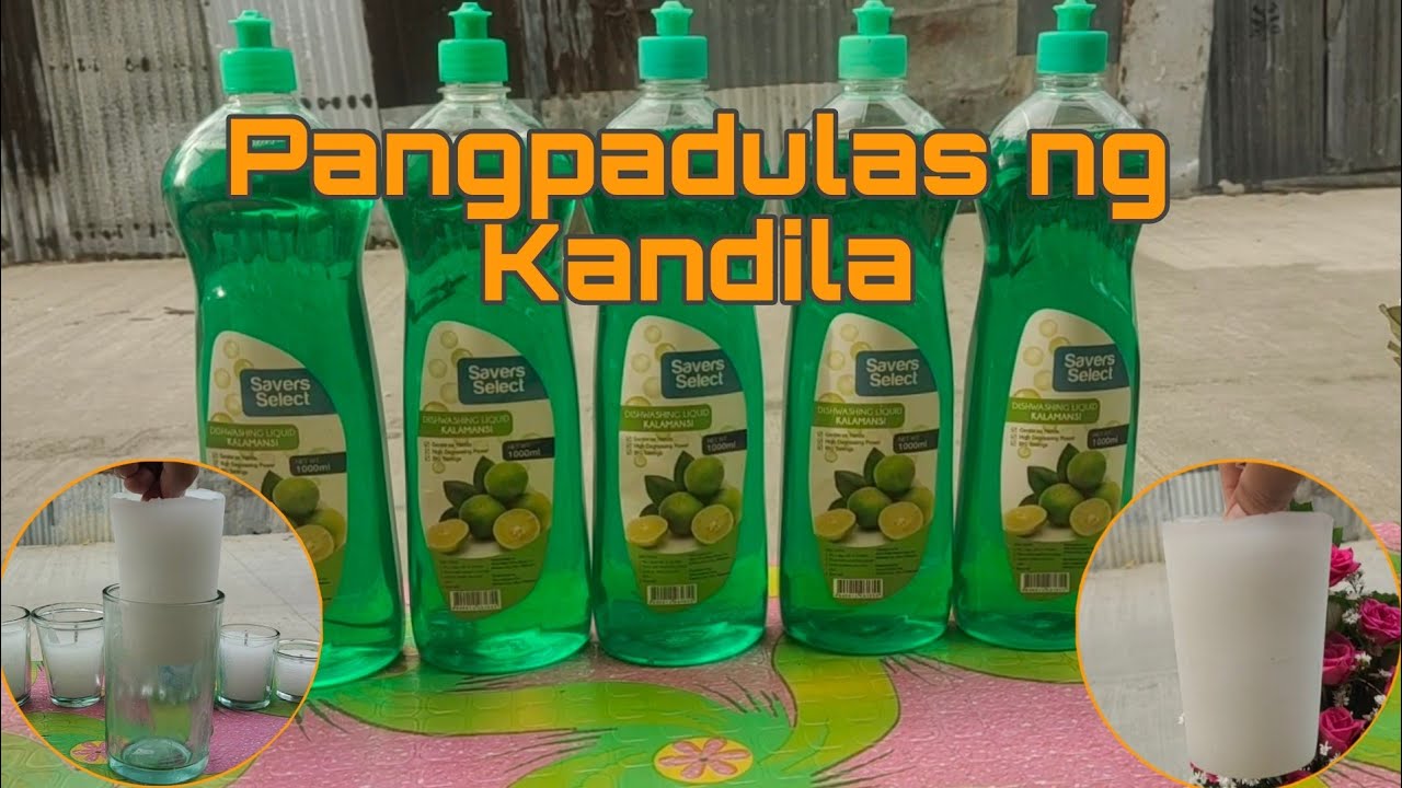 Pangpadulas ng kandila | Candle making | Candles for cemetery - YouTube