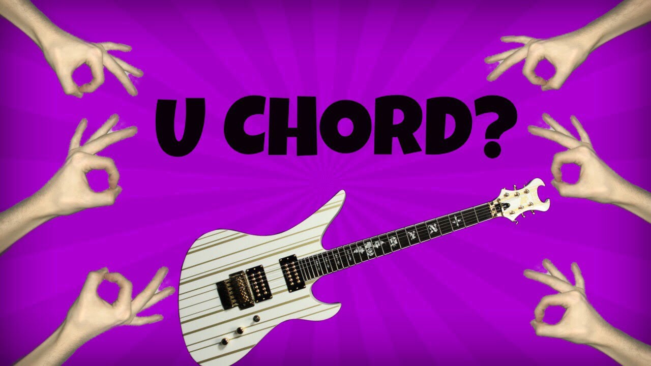 HOW TO PLAY “U” CHORD ON GUITAR (beginner tutorial) - YouTube