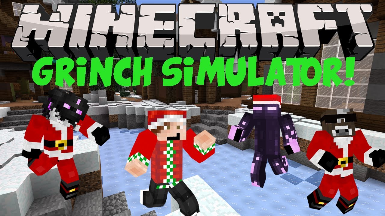 Minecraft: Grinch Simulator Mini-Game! - YouTube