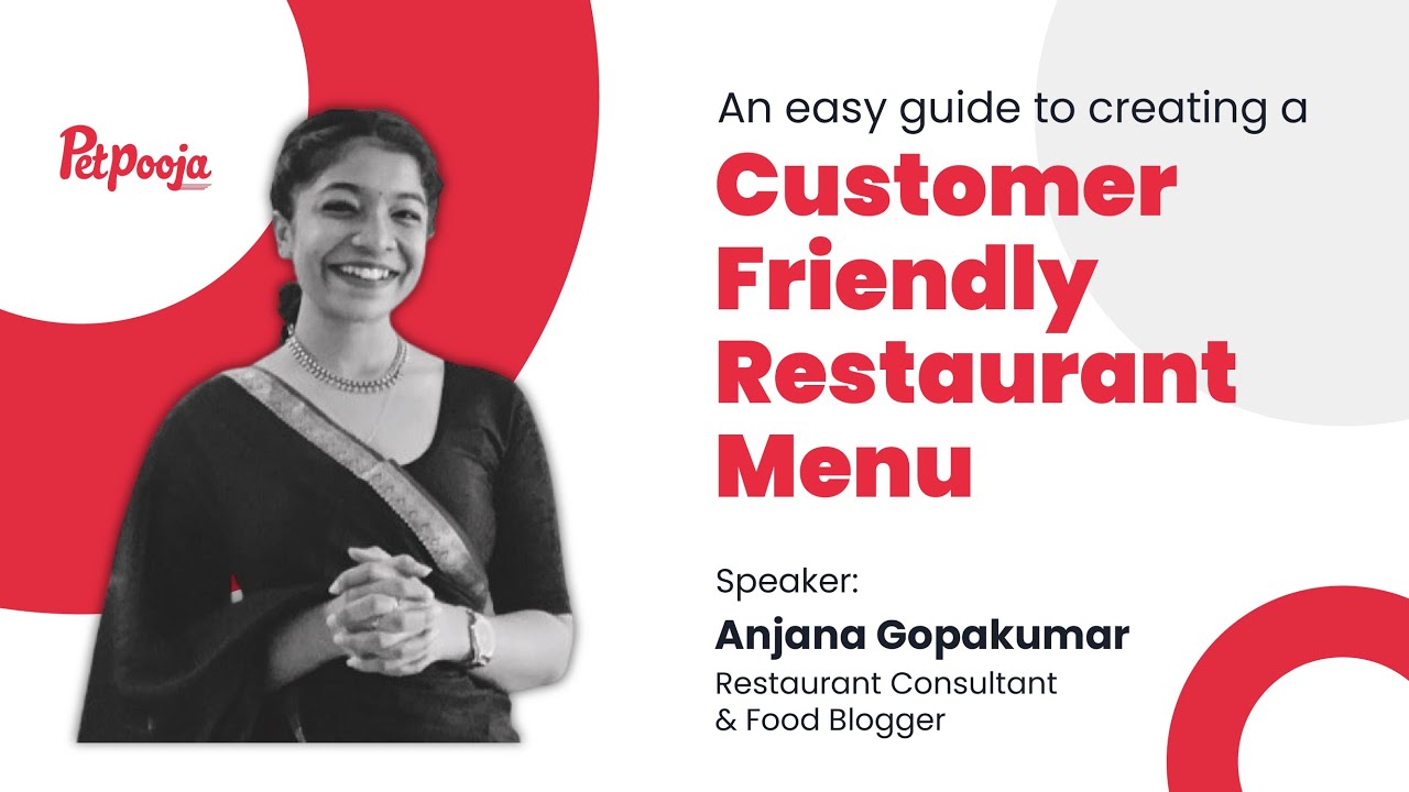 Tips on Creating a Best-selling Restaurant Menu With Anjana Gopakumar ...