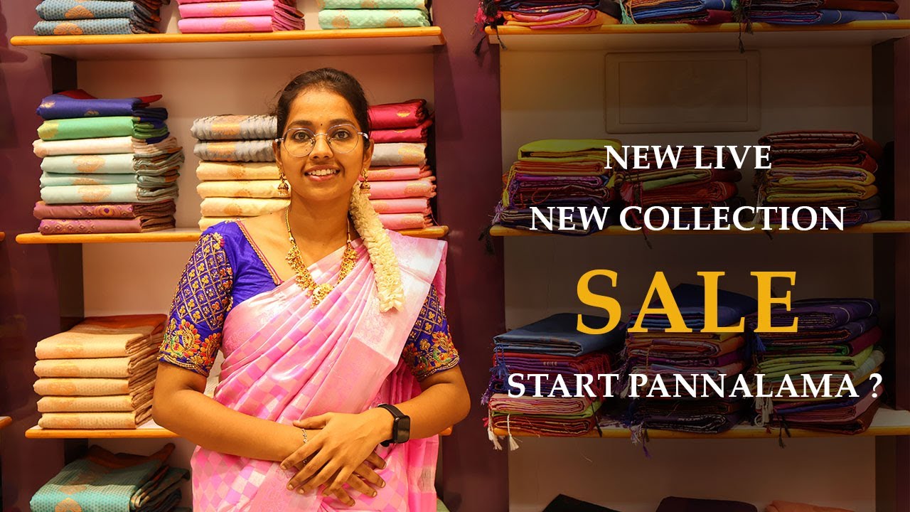 New live New beginning !! 😎 Start pannalama ? Vanga makkaley saree ...